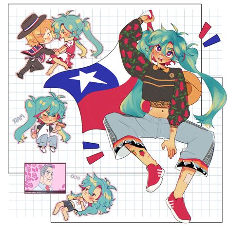 Striped Poncho Danbooru
