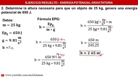 Exercicios Sobre Energia Potencial Gravitacional Revoeduca