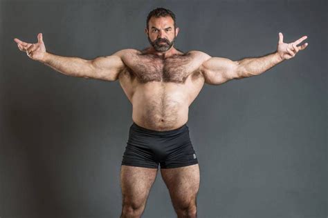 Chris Minyard I Am Ironman Hairy Hunks Hairy Men Bearded Men Bear