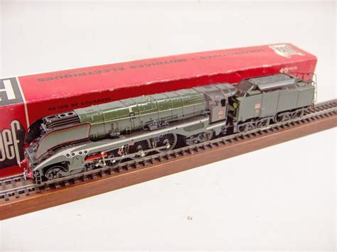 Jouef H0 8248 Locomotive à vapeur avec tender 1 232 U1 SNCF