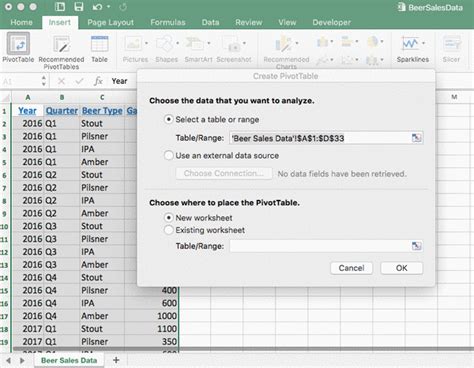 excel pivot table tutorial 5 easy steps for beginners 35775 hot sex picture