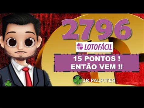 Lotof Cil Pontos S Aqui No Jr Palpites Youtube