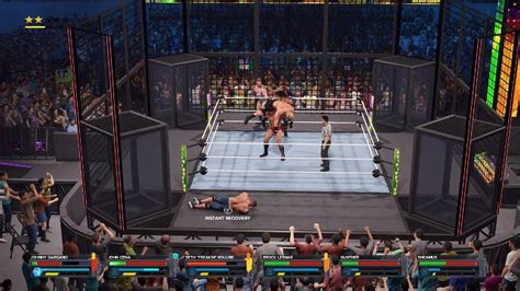Wwe K Elimination Chamber Match Gameplay Youtube