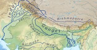 Ganga Yamuna River Map