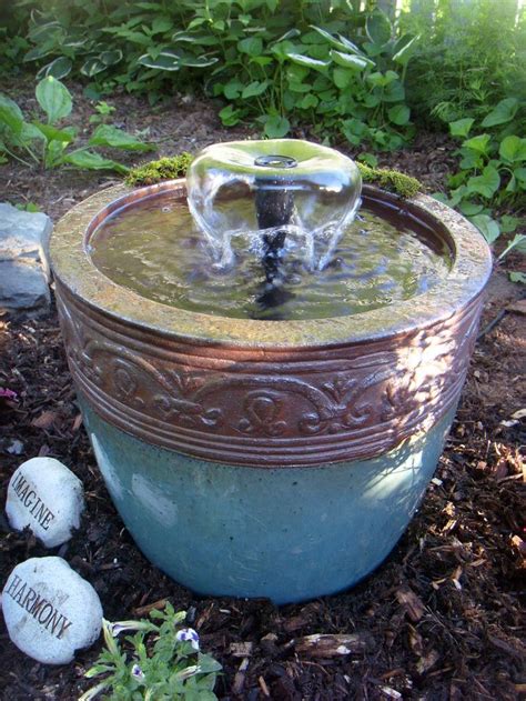 How To Make A Homemade Water Fountain Homemade Water Fountains