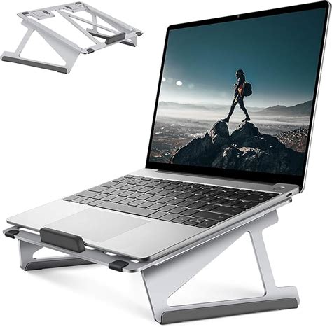 JOFLVA Support Pour Ordinateur Portable Ergonomique En Aluminium Avec