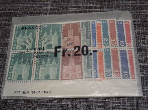 1968 Bauwerke Viererblöcke ET Kaufen auf Ricardo