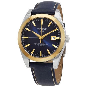 Tissot Gentleman Quartz Blue Dial Men S Watch T127 410 16 041 00