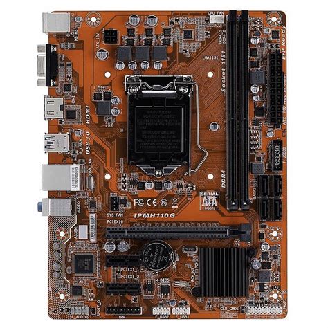 Placa Mae LGA 1151 DDR4 IPMH110G PC WARE Preço Imbatível SempreTech