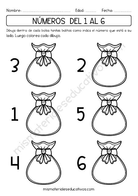 Mis Materiales Educativos Hojas De Trabajo Para Dibujar La Cantidad