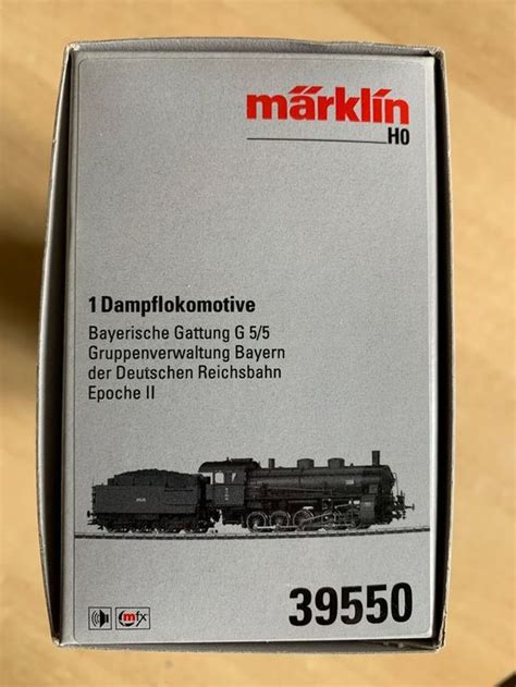 Märklin 39550 Bayer G 5 5 mfx Sound Rauch Kaufen auf Ricardo