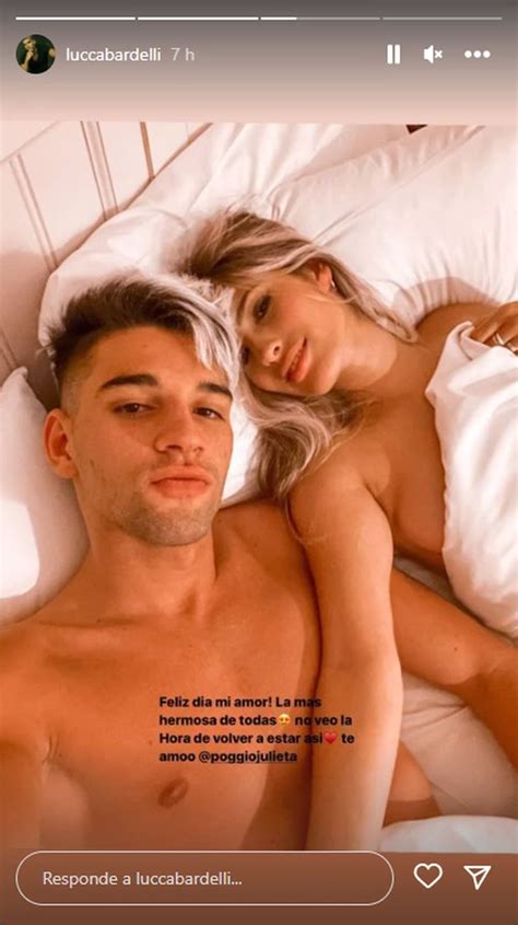 La Foto Desnudos Que Subi El Novio De Julieta Poggio De Gran Hermano