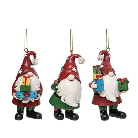Wholesale Gnome With Presents Ornaments Kelli S Gift Shop Suppliers