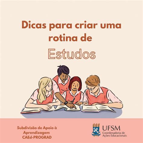 Dicas Para Criar Uma Rotina De Estudos CAED