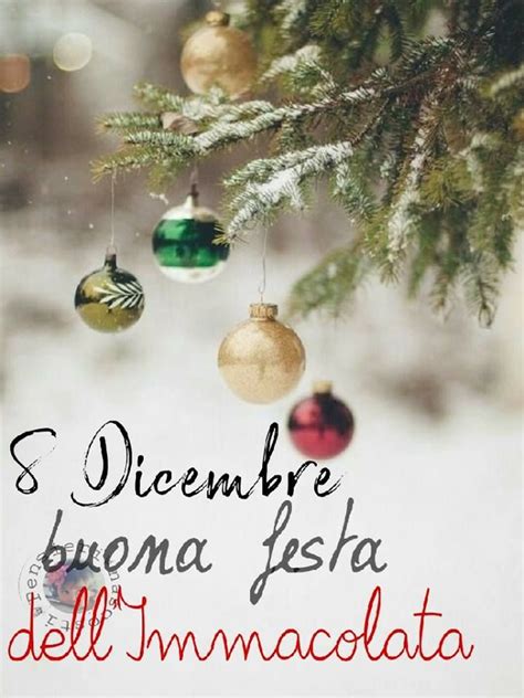 8 Dicembre Buona Festa Dell Immacolata Festa Dell Immacolata
