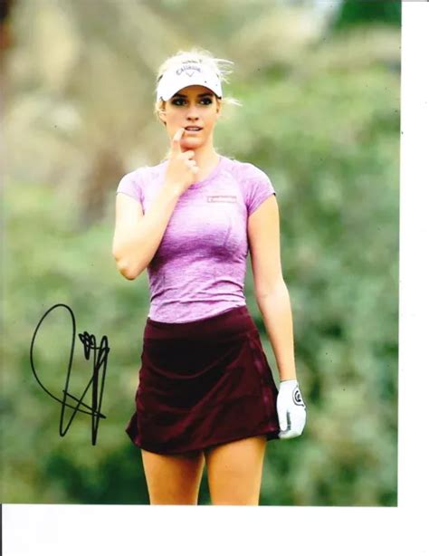Lpga Golfer Pointsbet Model Paige Spiranac Signed Smoke Show X