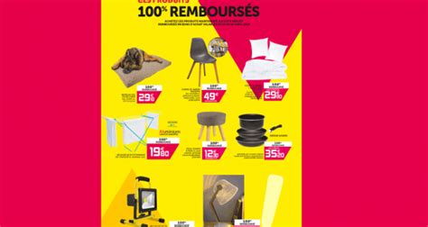 Produits Gifi 100 remboursés du 12 Mars au 18 Mars 2019
