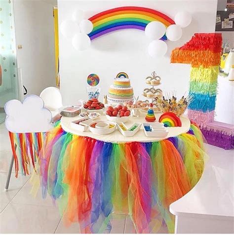 101 fiestas Ideas para fiestas temáticas de arcoiris
