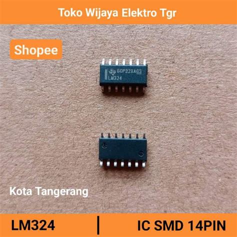 Jual Mesin Las Sparepar LM324 Smd 14 Pin Shopee Indonesia