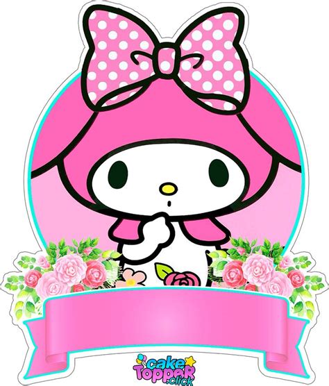 My Melody Ideas Para Imprimir CakeTopper Click En 2024 Cosas De
