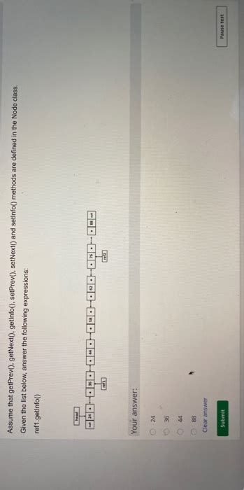 Solved Assume That GetPrevc GetNext GetInfo SetPrev Chegg