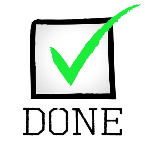 All Done Clipart