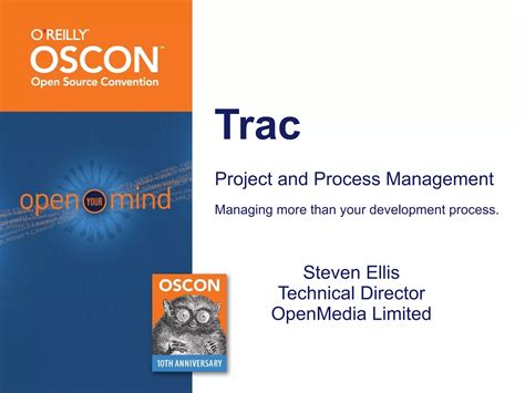 Trac Project And Process Management For Developers And Sys Admins