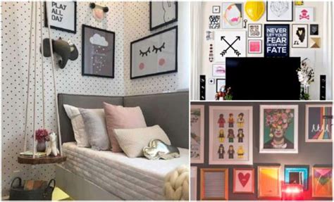 70 Quadros Para Quarto Feminino Apaixone Se Escolha O Seu