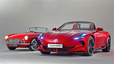 MG Cyberster Vs MGB Reimagining The Roadster Auto Express