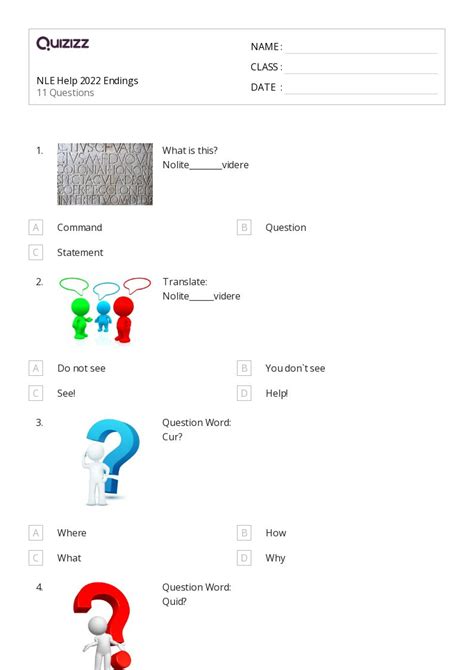 Printable Inflectional Endings Worksheets For Class Quizizz