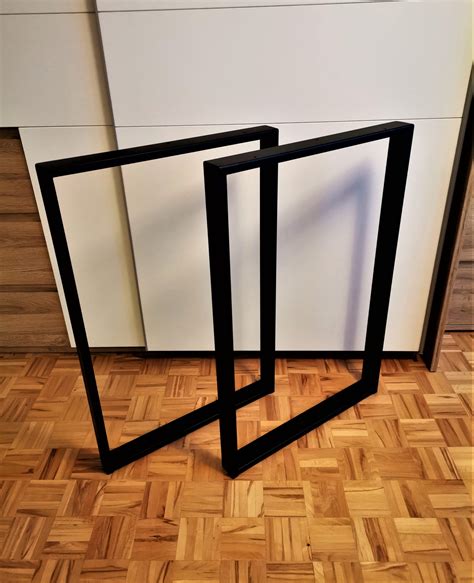 NOGI METALOWE STELAŻ PODSTAWA DO STOŁU 2 SZT 9060 cm 2 szt DECOCZAR