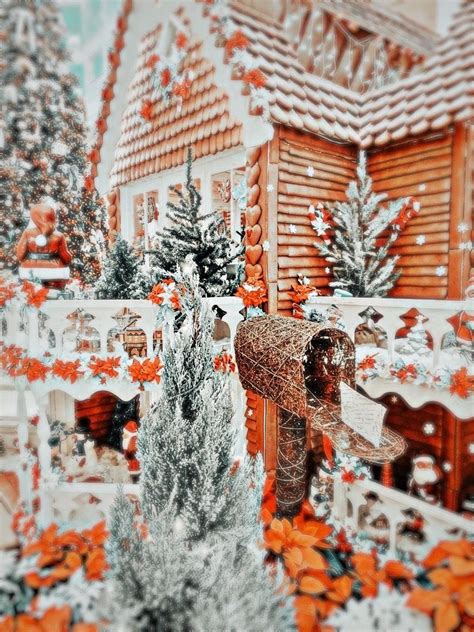 Gingerbread House Xmas Christmas Collage Christmas Wallpaper