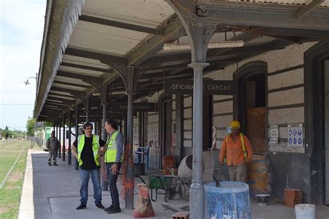 Tren Sarmiento Avanzan Las Obras En El Ramal Merlo Lobos