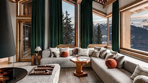 Uno Chalet In Montagna Che Ha Davvero Tutto Lusso Design Arte E Un