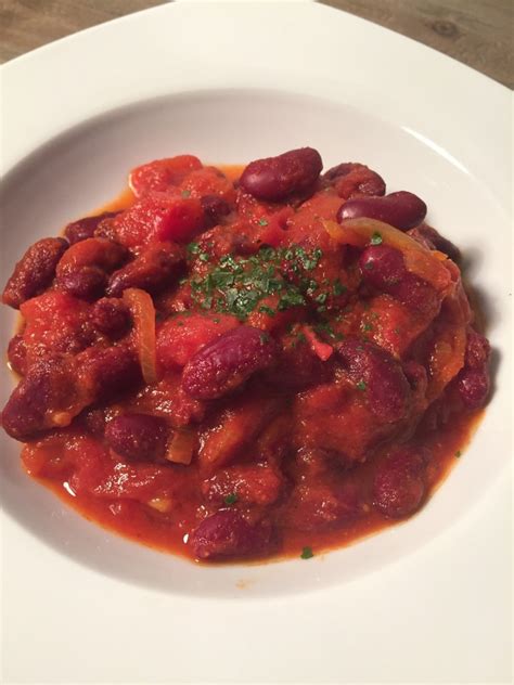 Haricots rouges à la sauce tomate Rachel cuisine