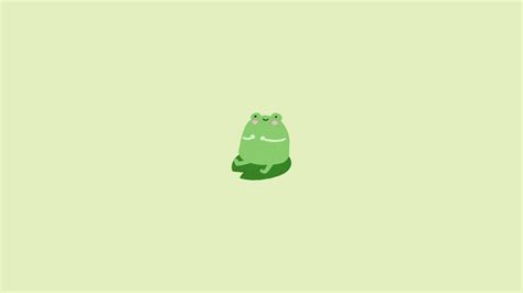 Happy Frog Desktop Background Etsy