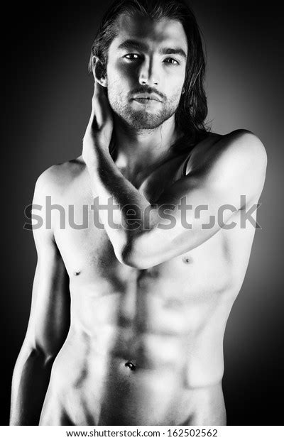 Sexual Muscular Nude Man Posing Over Stock Photo Shutterstock