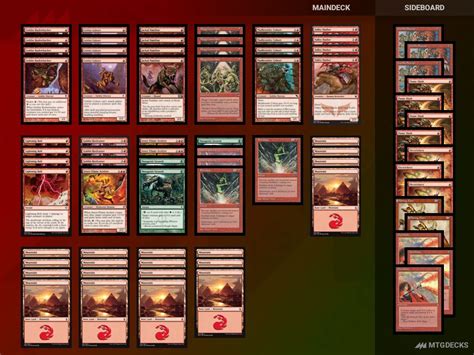 Pauper Goblins Deck By Thales MTG DECKS