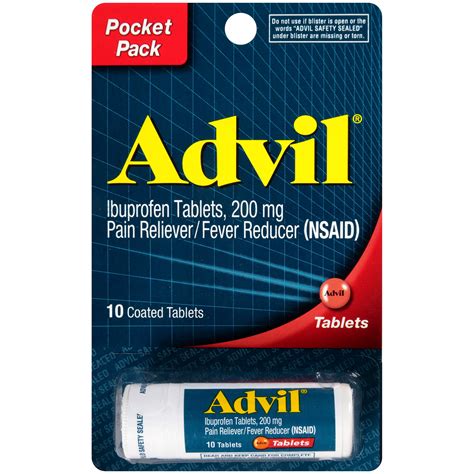Buy Advil Coated S Pain Reliever And Fever Reducer Ibuprofen Mg