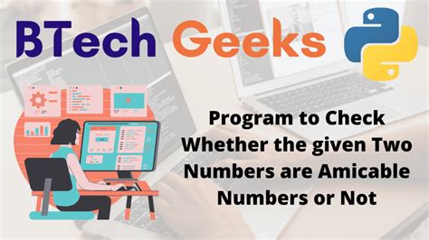 how to find amicable numbers python program to check whether the given two numbers are