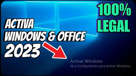 COMO ACTIVAR WINDOWS OFFICE EN 2023 100 Legal Y SIN VIRUS YouTube