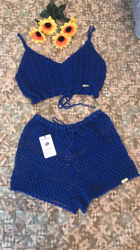 Pin de Nadhuska Dubi em Salvamentos rápidos Roupas de crochê Biquini
