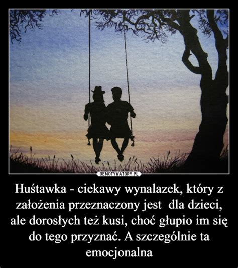 Huśtawka ciekawy wynalazek który z założenia przeznaczony jest dla