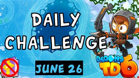 Bloons TD 6 Daily Challenge Vasne Jukka S Challenge No MK No Powers