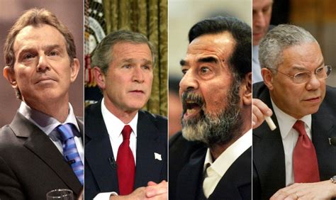 Saddam Bush Blair Powell Veja Legado De 8 Personagens Marcantes Nos