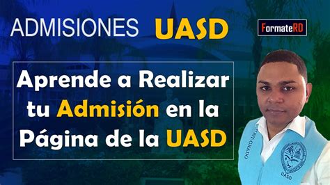 Como Realizar tu Admisión en UASD 2017 YouTube