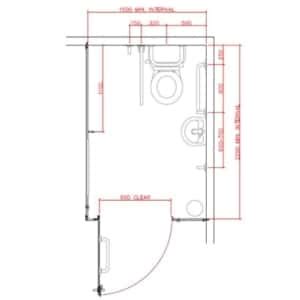 A Guide To Toilet Cubicle Standard Sizing Dimensions