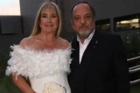 Baby Etchecopar se casó con Silvia Cupeiro Notife