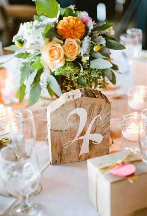 Números para Mesas de Boda Las Ideas más Creativas
