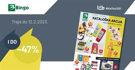 BINGO katalog ODVAŽNE I HRABRE TO STE VI Sniženje do 46 FEBRUAR i